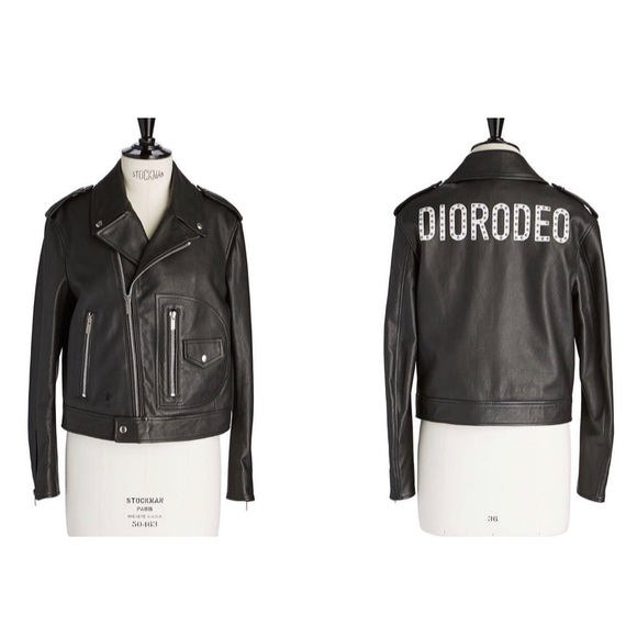 Dior | Jackets & Coats | Sold Christian Dior Diorodeo Leather Jacket ...